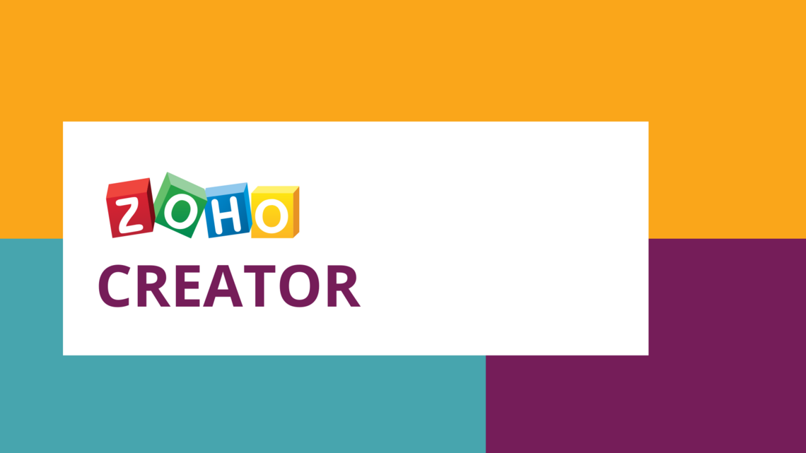 Zoho Creator: build your own impact database - Datawise London